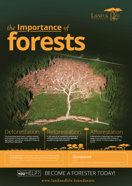 Poster on Importance of Trees – Land and Life Foundation